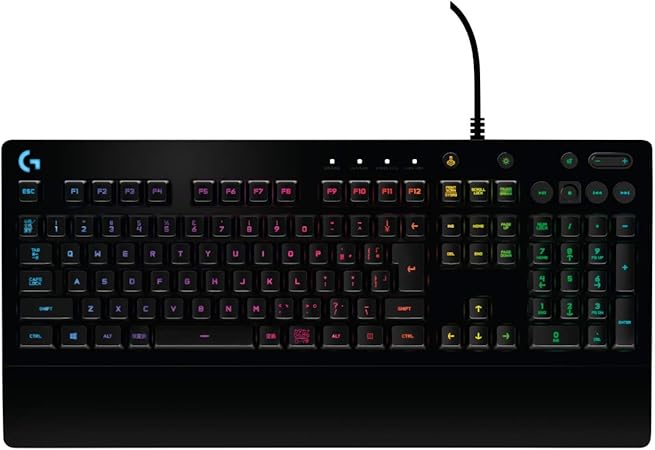 Logitech G G213 Prodigy Gaming Keyboard Belgian AZERTY Layout Black ...