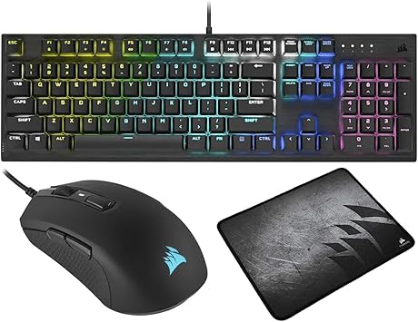 Corsair K60 RGB PRO Gaming Keyboard and PRO Mouse Bundle - Keyboard Outlet