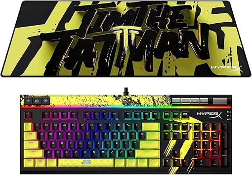 HyperX Alloy Elite 2 Keyboard Pulsefire Mat Mouse TimTheTatMan Edition ...