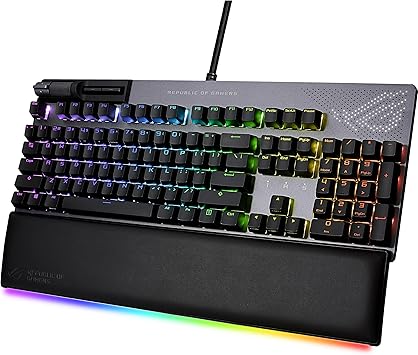 ASUS ROG Strix Flare II Animate RGB Gaming Keyboard with Custom ...